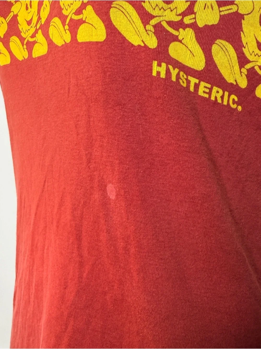 Hysteric Glamour | Tops | Hysteric Glamour Red Flame Tee | Poshmark